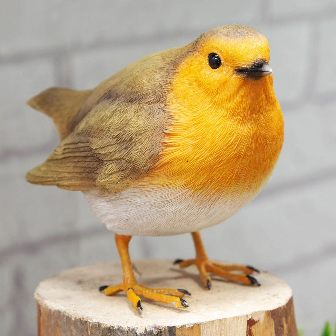 Memorial Hand Painted Robin Figure – Angraves Memorials
